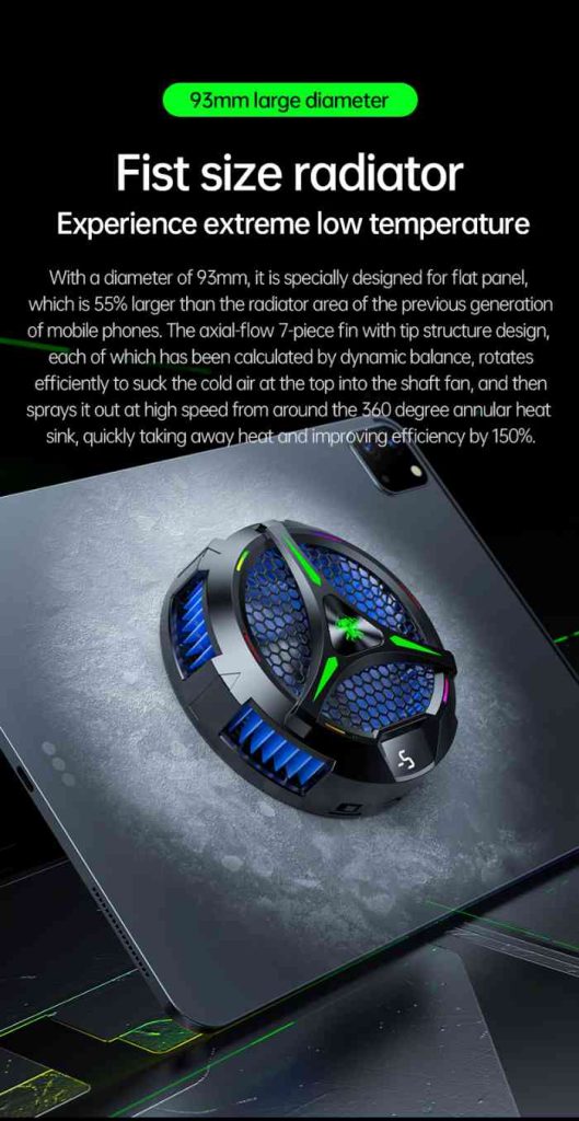 Plextone EX3 Magnetic Radiator Phone Cooler - GadGet Bee