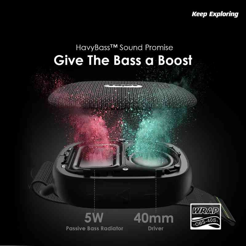 Oraimo OBS-40S Portable Wireless Speaker - GadGet Bee