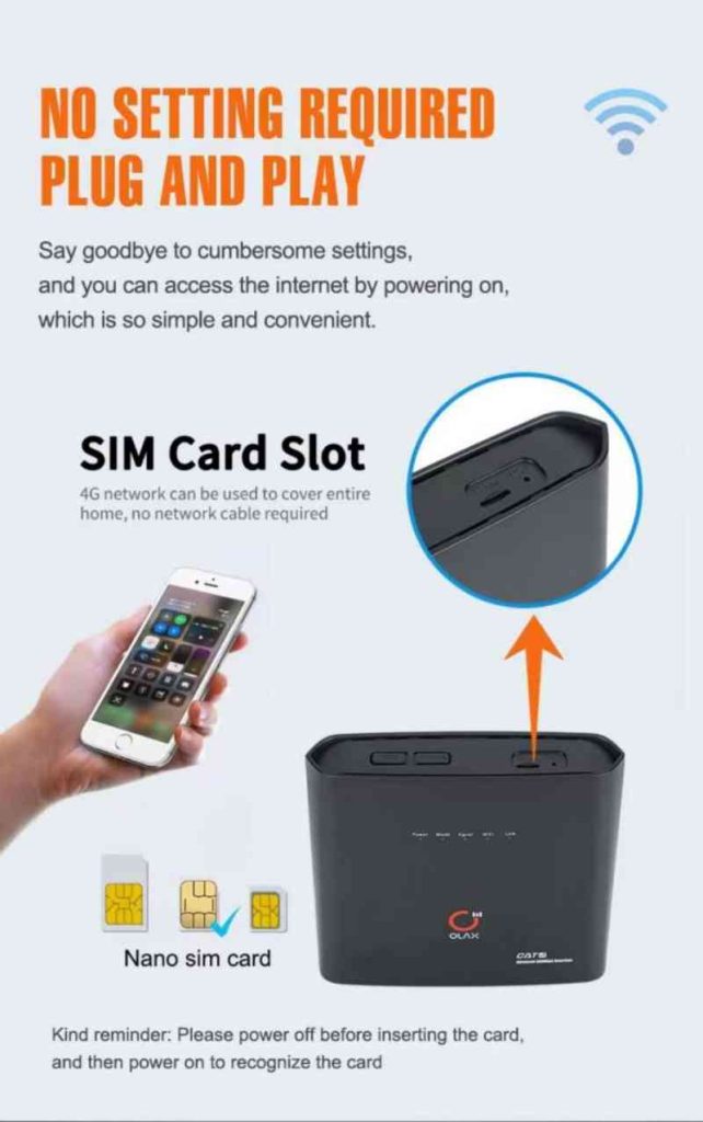 Olax AX9 Pro 4G CPE Wireless Router - GadGet Bee